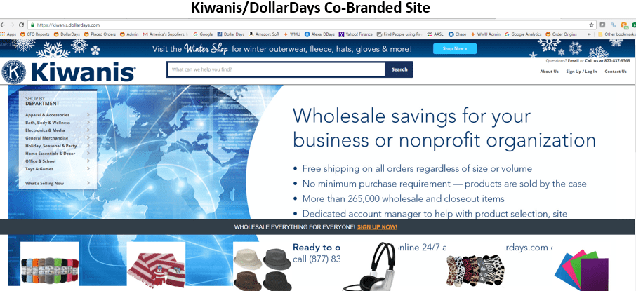 Wholesaler DollarDays finds a way to grow and give back