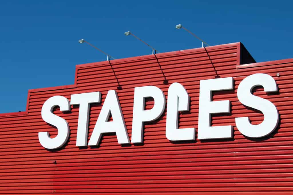 Break up Plan For Staples B2B Unit Stands Out