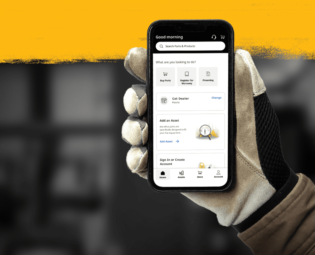 Caterpillar ups its mobile commerce game with an app