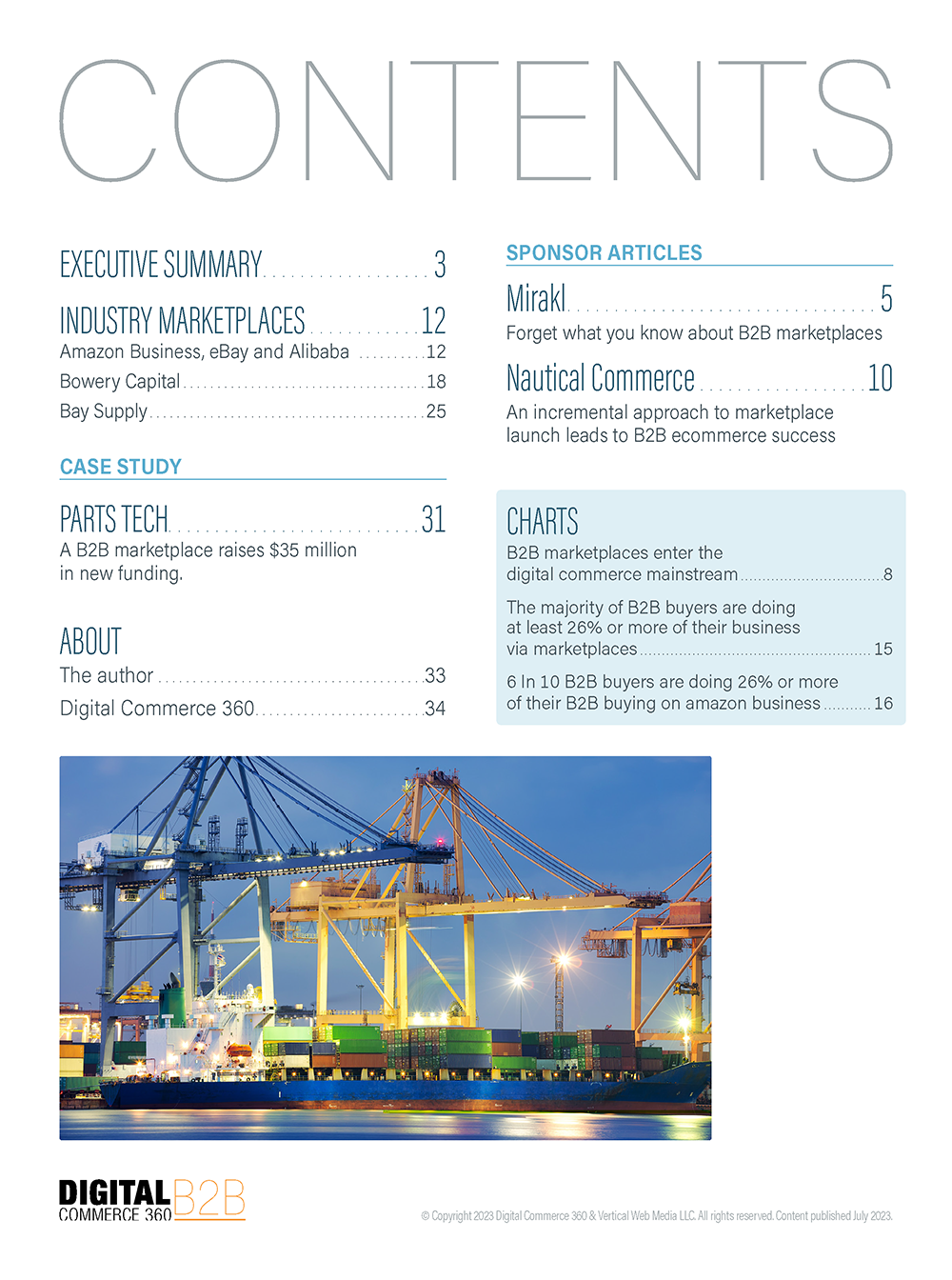 2023 B2B Marketplaces Report | Digital Commerce 360