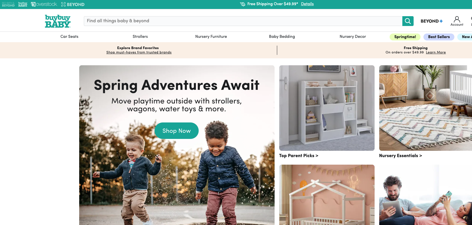 Beyond plans Buy Buy Baby relaunch for Mother's Day