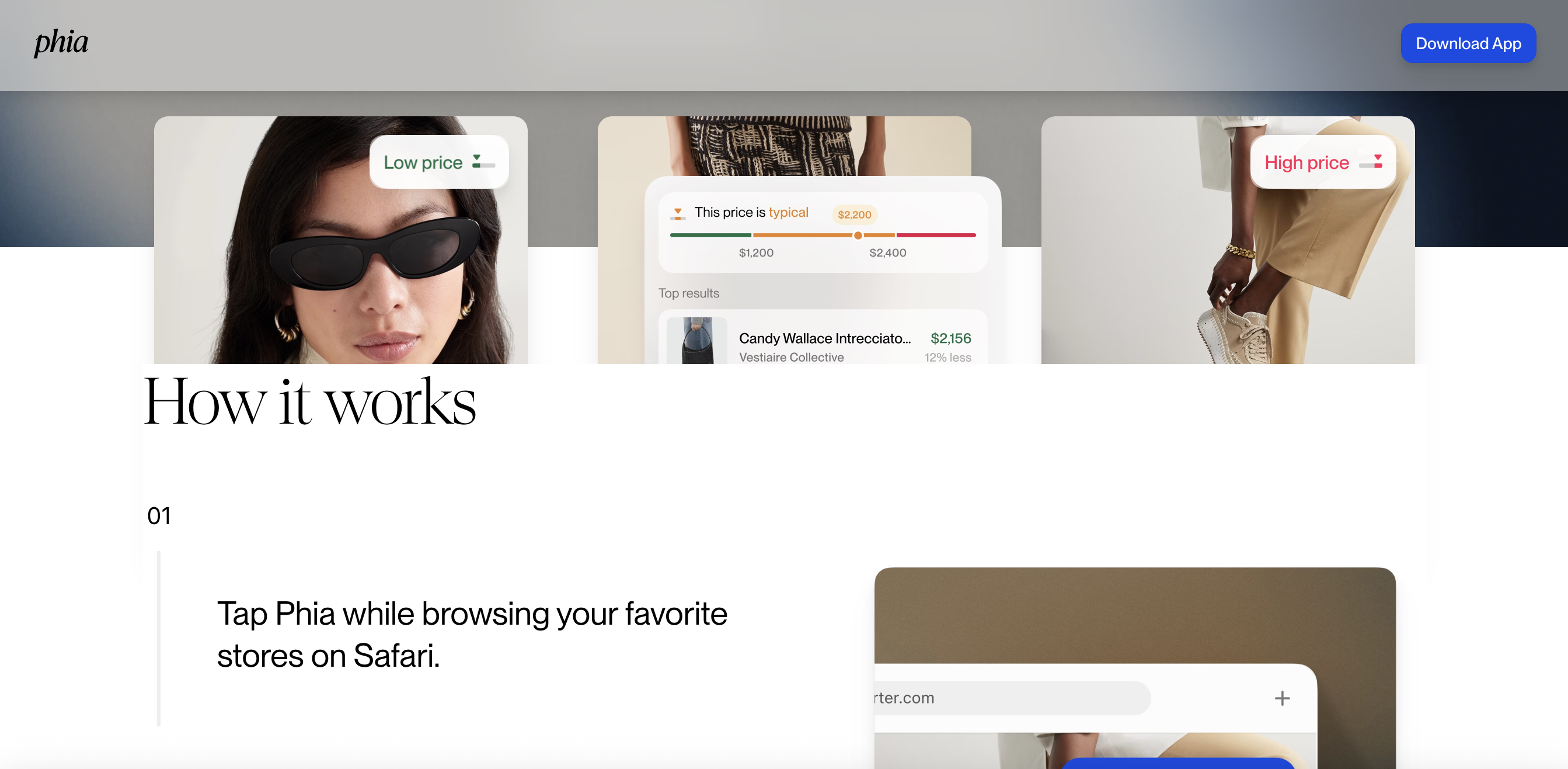 Phia enters price-comparison space for ecommerce and fashion